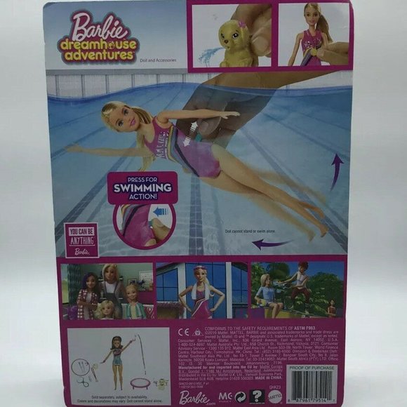 Barbie | Toys | Barbie Dreamhouse Adventures Swim N Dive Doll | Poshmark